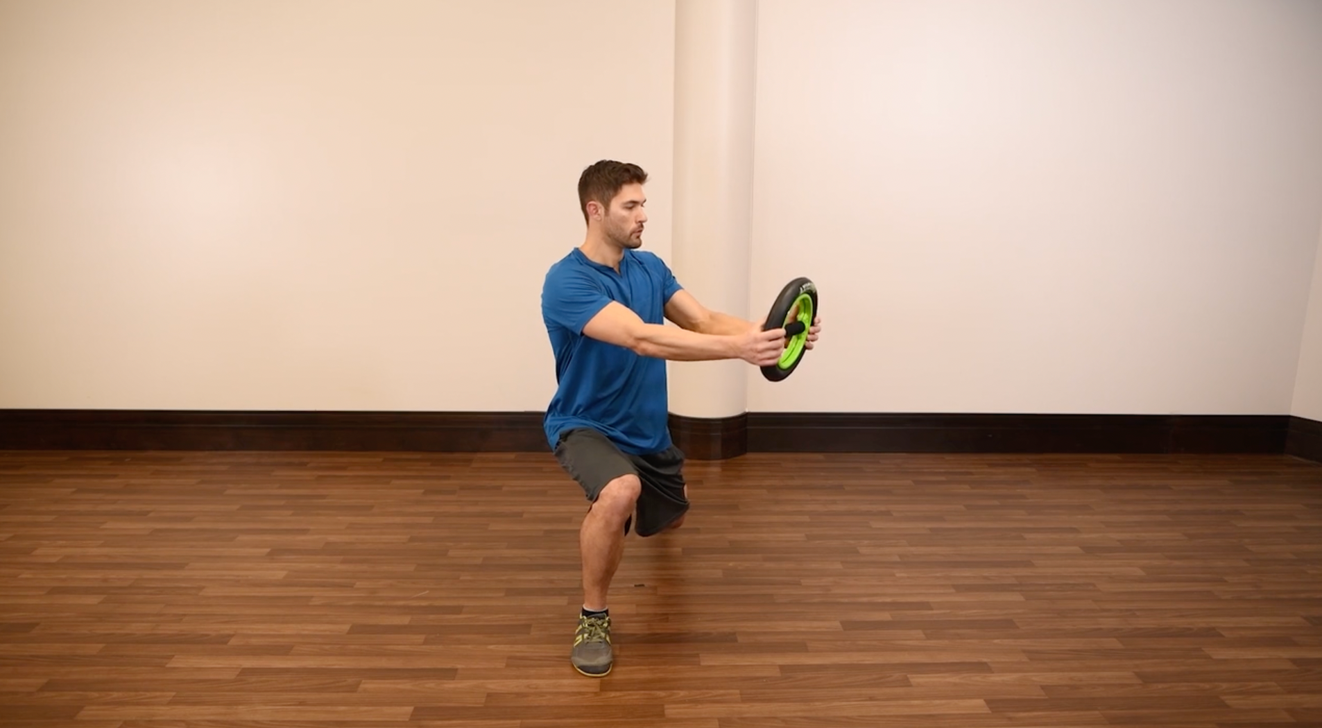 Split Squat Rotating Wheel – AXIO Centripetal Training