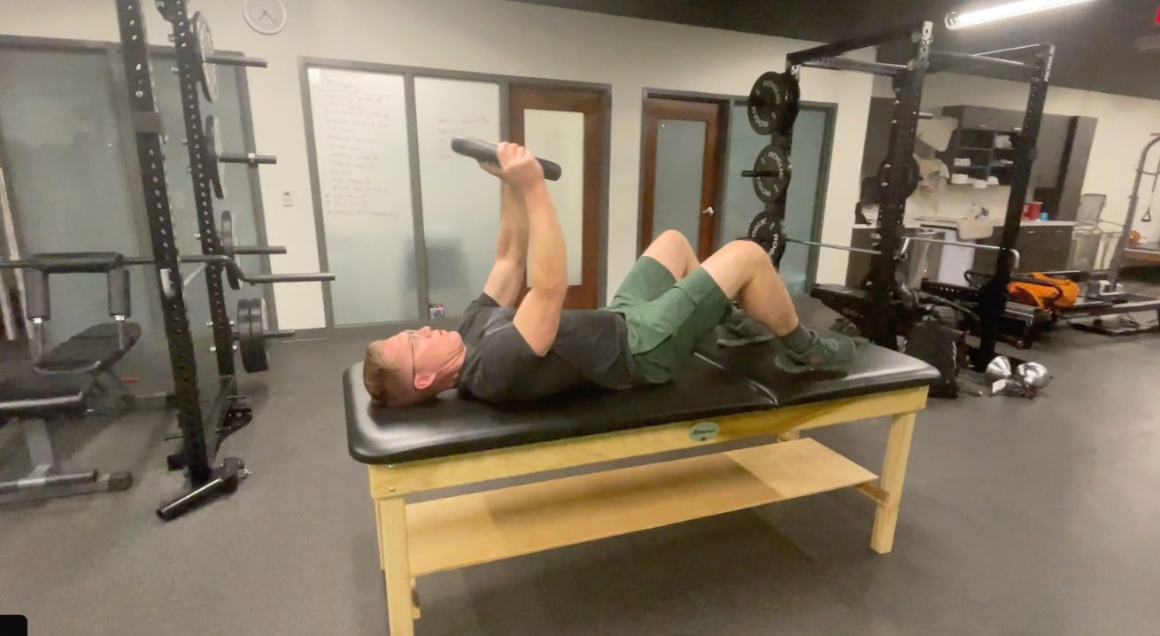 Supine Hooklying 2-Hand Drivers – AXIO Centripetal Training